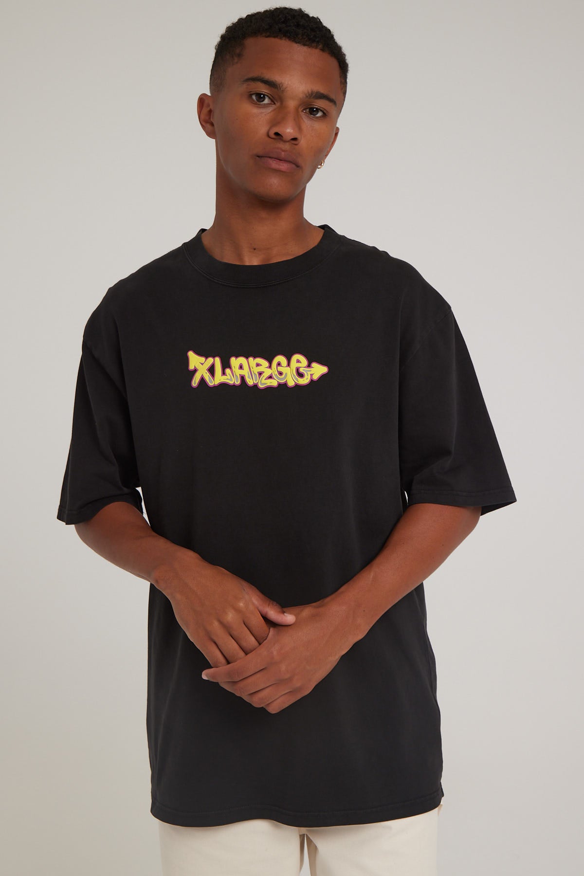 Xlarge Train Boxy Tee Pigment Black – Universal Store
