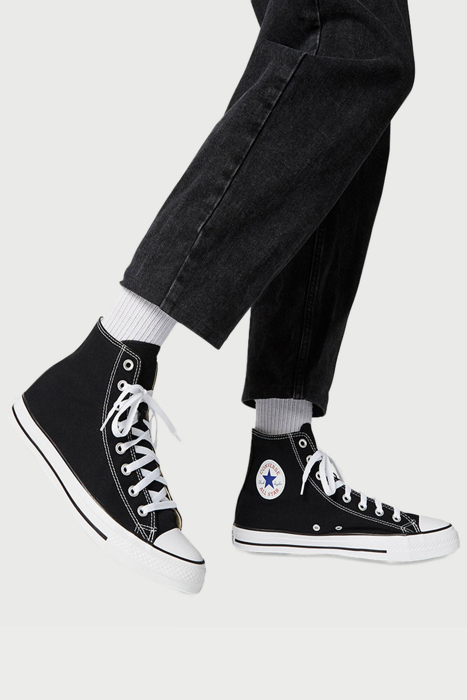 Converse Mens All Star Hi Black – Universal Store