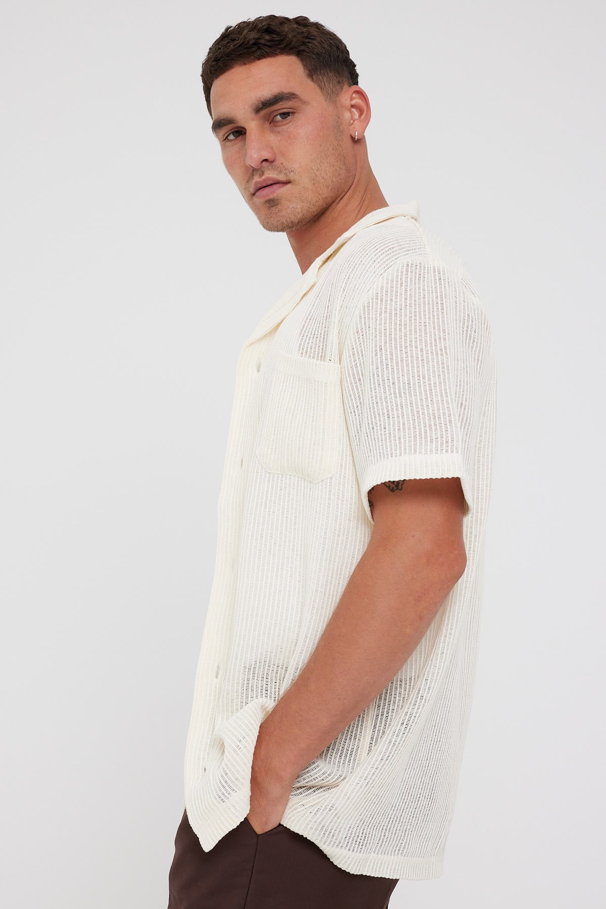 Common Need Waffle Singlet White – Universal Store