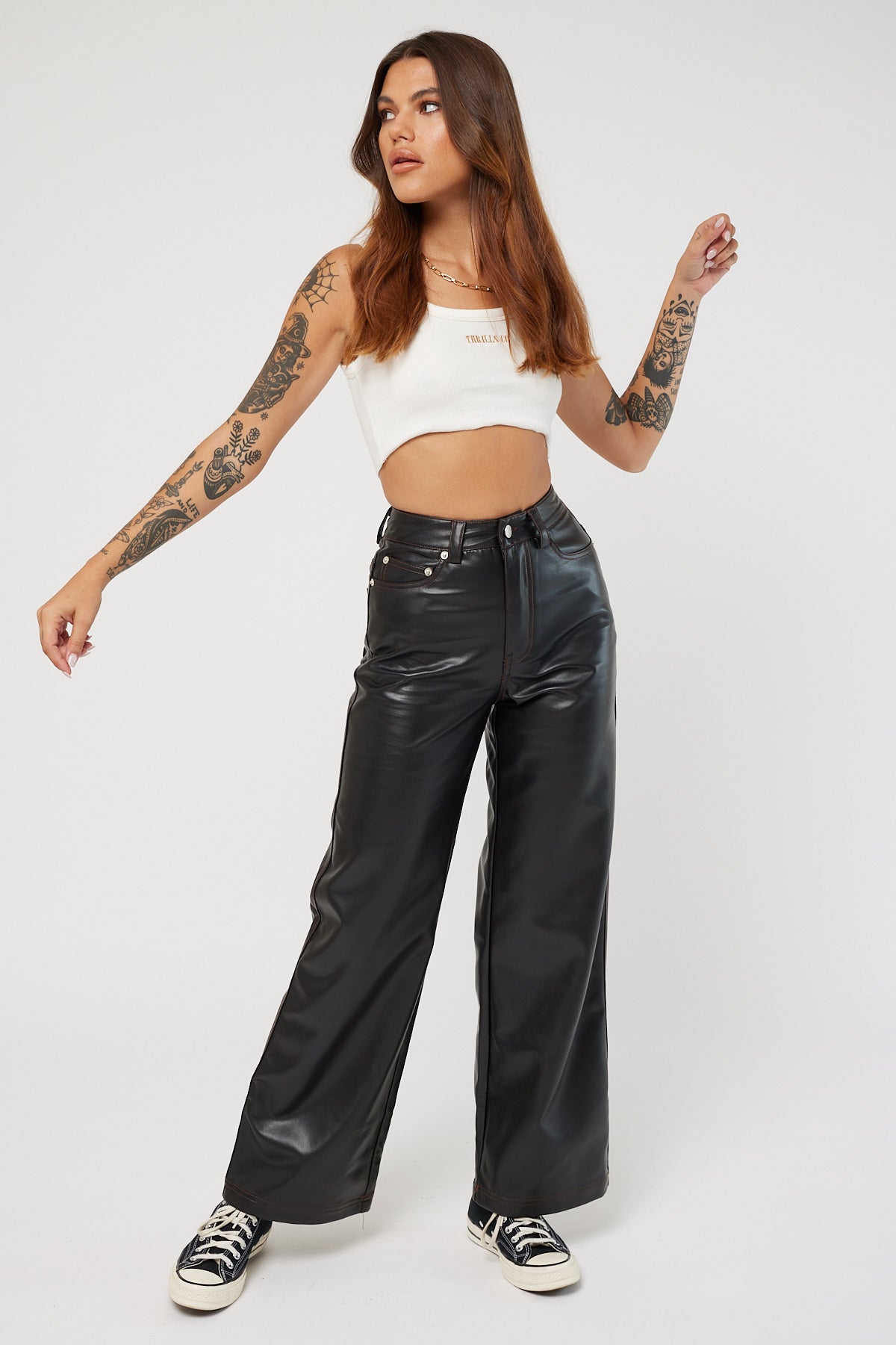 Women's Faux Leather & PU Pants – Universal Store