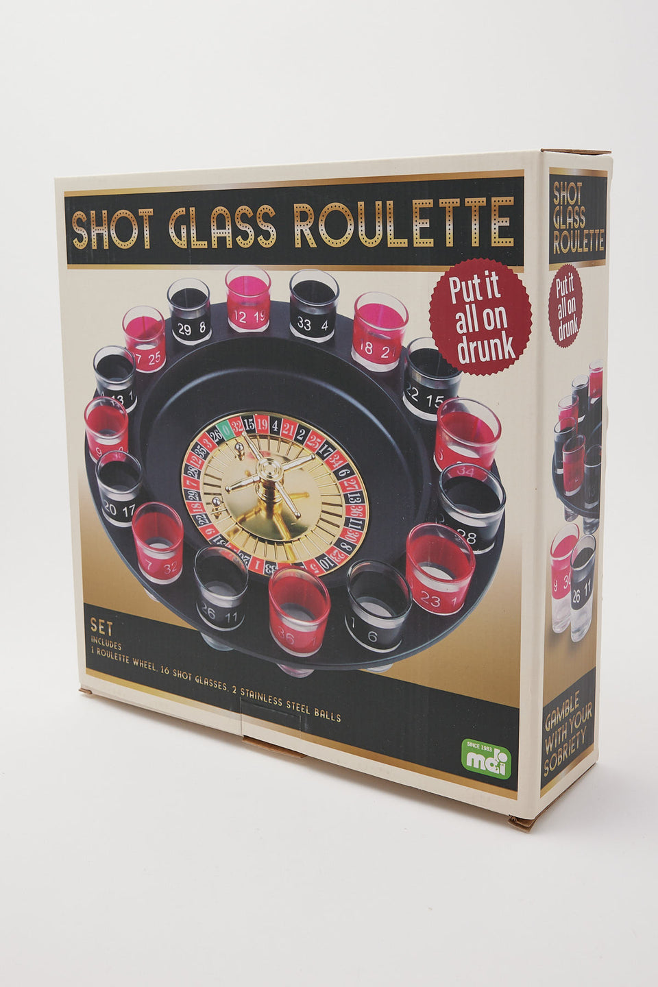 Mdi Drinking Game Shot Glass Roulette – Universal Store
