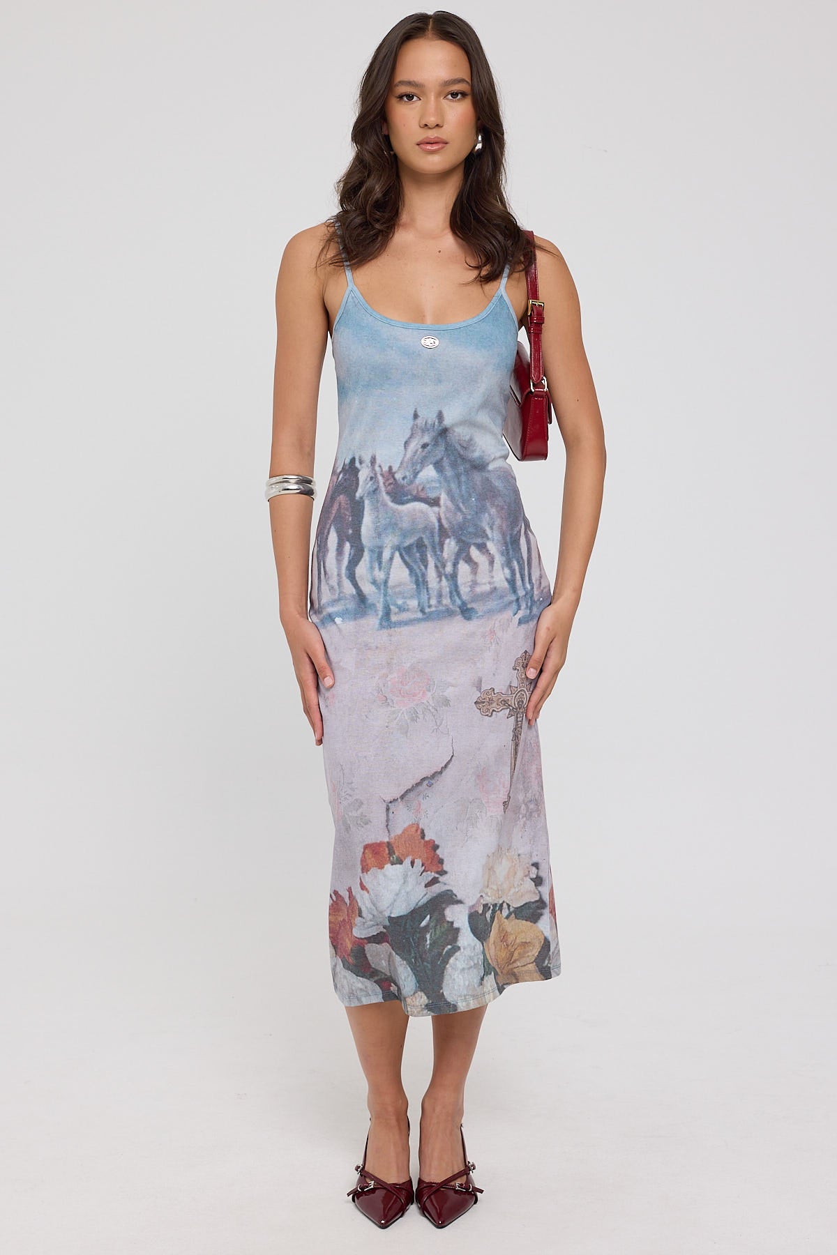 Basic Pleasure Mode Casablanca Dress Multi – Universal Store