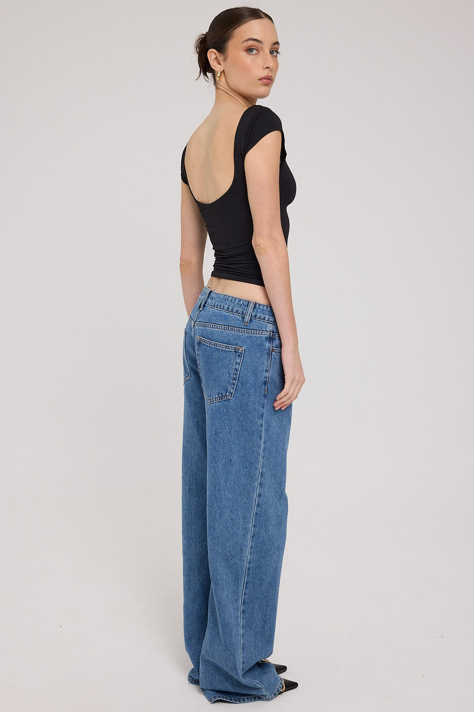 Lioness Top Model Jean Blue Denim – Universal Store