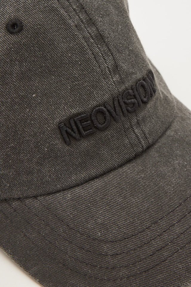 Neovision Curation Dad Cap Washed Black – Universal Store