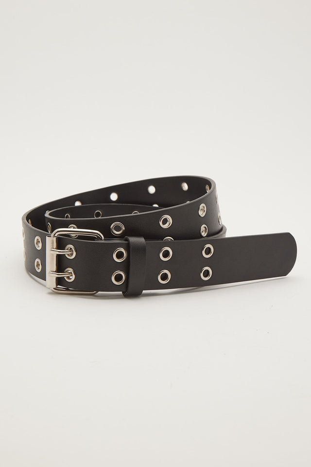 Neovision Code Eyelet Belt Black – Universal Store