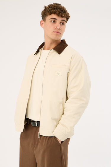 Common Need Ridgeway Harrington Jacket Off White/Brown – Universal Store